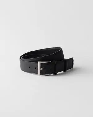 Prada Saffiano Leather Belt