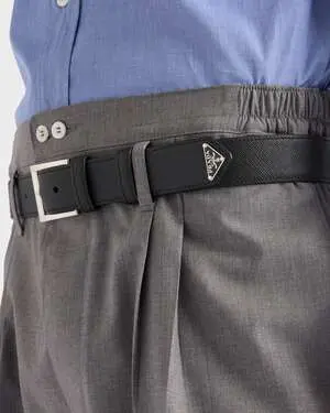 Prada Saffiano Leather Belt
