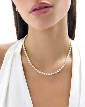 Ring Concierge Pearl Station Necklace