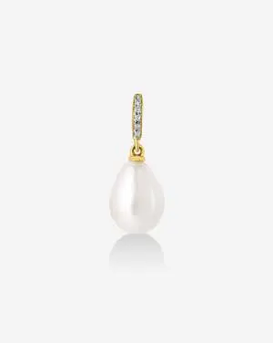 Ring Concierge Pearl And Diamond Charm - One-color