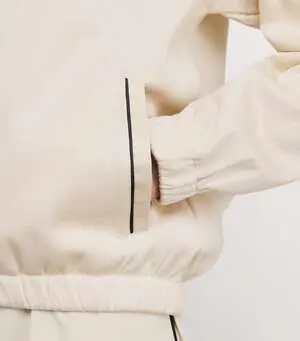 Eleventy Cotton-blend Zip-up Hoodie