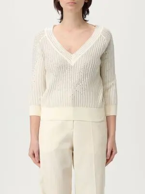 Ermanno Scervino Cuffed Knitwear For Women