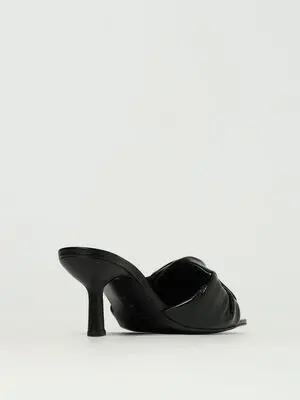 By Far Heeled Sandals - Black