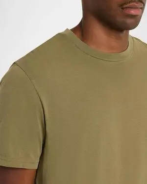FRAME Apos;s Light Cotton T-shirt - Deep Olive