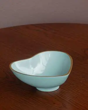 BEATRIZ BALL Encanto Deep Heart Mini Bowl - Turquoise