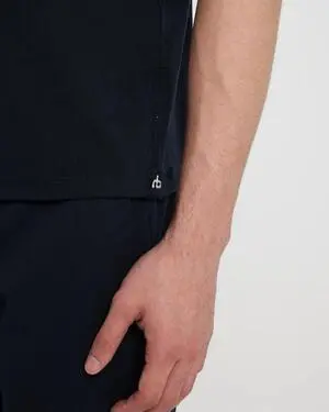 Rag & Bone Apos;s Tech Stretch Pique Polo Shirt - Blue