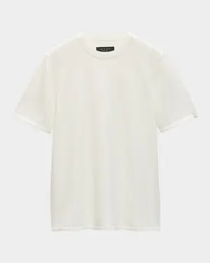 Rag & Bone Zuma Toweling T-shirt - Chalk
