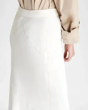 TWP My Endless Love Maxi Skirt - Bone