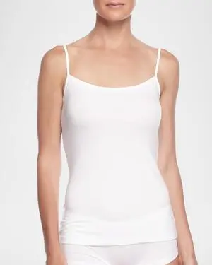 Hanro Soft Touch Spaghetti-strap Camisole - White
