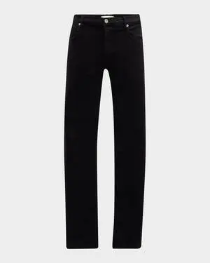 FRAME Jetset Modern Straight Jeans - Black