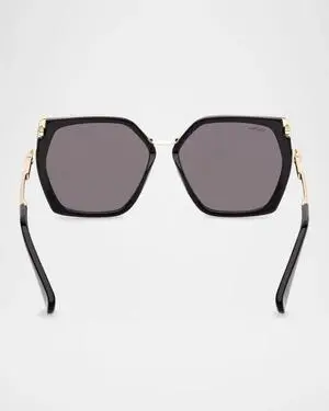 Max Mara Acetate Square Sunglasses - Sblksmk
