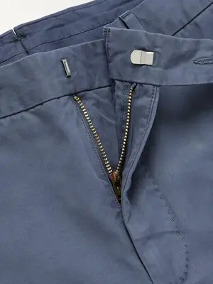 Sid Mashburn Straight-leg Cotton-twill Shorts