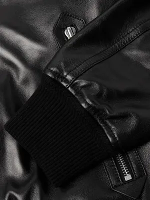 TOM FORD Leather Bomber Jacket