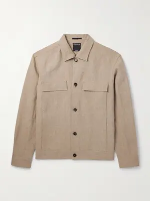 Zegna Linen Overshirt