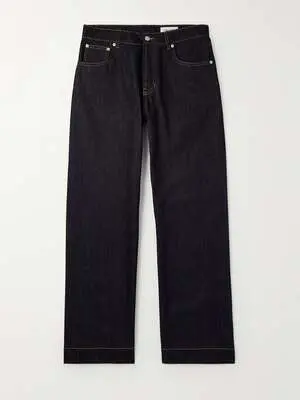Alexander McQueen Straight-leg Jeans - Midnight Blue