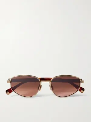 Brunello Cucinelli Tortoiseshell Eyewear For Men