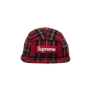 Supreme Lochcarron Camp Cap - Red