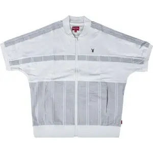 Supreme X Playboy Leisure Zip-up Top - White