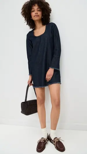 ALIGNE Lucas Denim Mini Dress