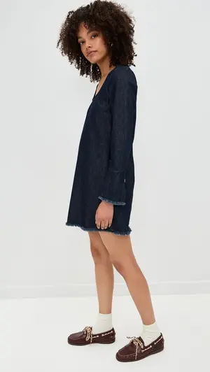 ALIGNE Lucas Denim Mini Dress