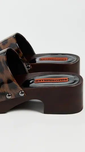 SIMONMILLER Rio Wood Platform Clogs