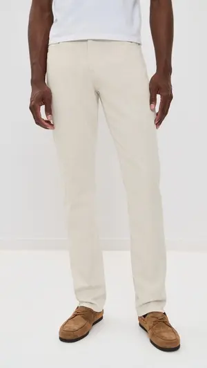 Ag Everett Linen Slim Straight Pants