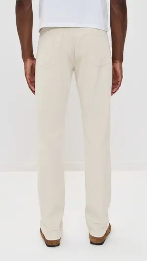 Ag Everett Linen Slim Straight Pants