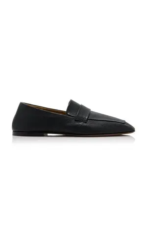THE ROW Soft Loafers - Black