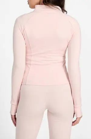 Guess Margo Long Sleeve Active Sweatshirt - Dolly Pink