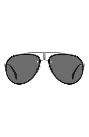 Carrera Eyewear Glory 58mm Pilot Sunglasses - Dark Ruthenium