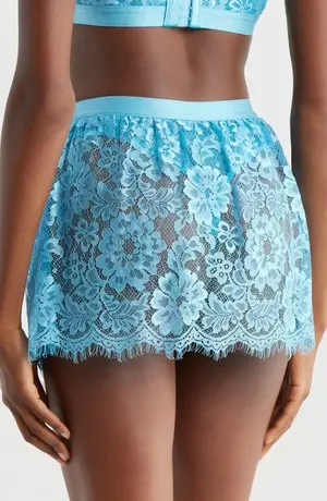 KILO BRAVA Lace Skirted Thong