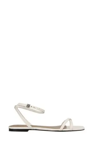 BOSS Ankle Strap Sandal - Open White