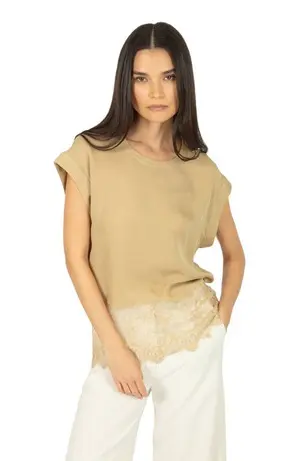 SECRET PON-PON Evrin Top - Sand