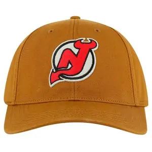 American Needle New Jersey Devils Hepcat Washed Twill Adjustable Cap - Tan