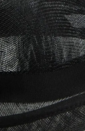 GIGI BURRIS MILLINERY Belle Straw Western Hat - Black
