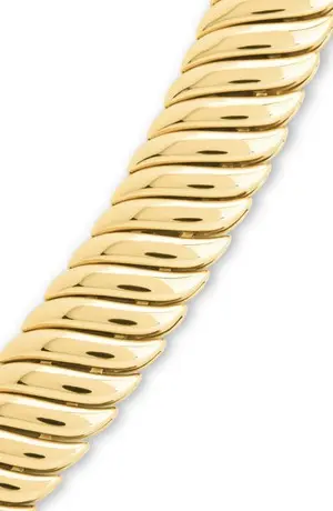 Sterling Forever Ripple Watchband Bracelet
