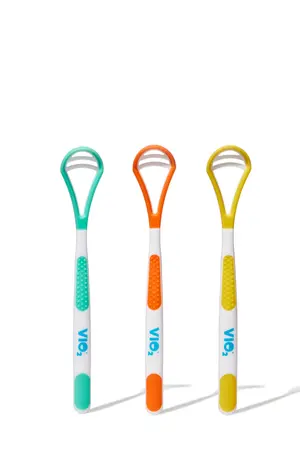 VIO2TAPE Reusable Tongue Scraper - None