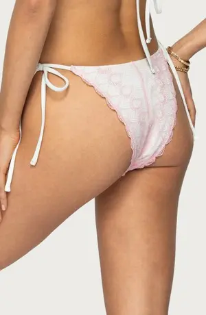 EDIKTED Side-tie Bikini Bottom