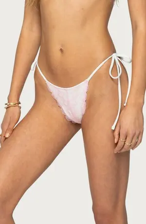 EDIKTED Side-tie Bikini Bottom