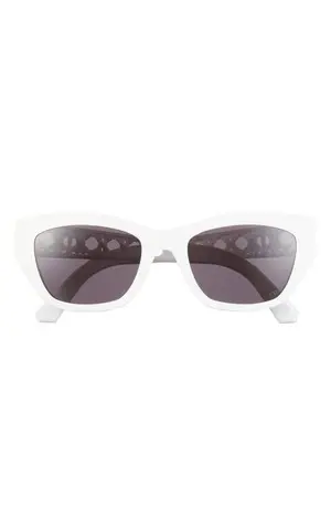 Dior Butterfly Sunglasses - White / Smoke