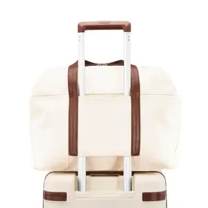 SAMSONITE Virtuosa Weekender Duffle Overnight Bag With Laptop Sleeve - Off White