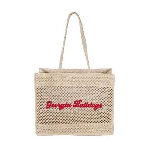 LOGO BRANDS Georgia Bulldogs Coastal Tote Bag