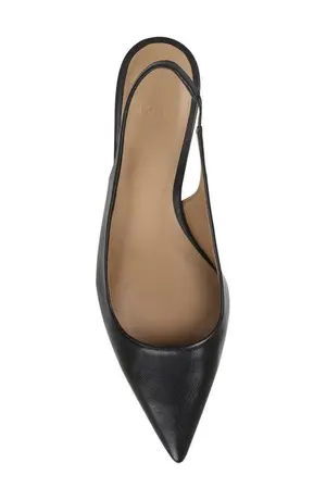 BOSS Janet Slingback Pointed Toe Pumps - Black