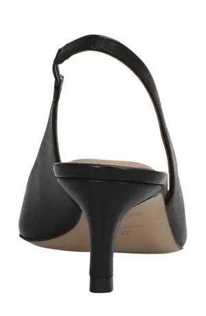 BOSS Janet Slingback Pointed Toe Pumps - Black
