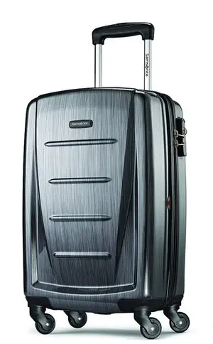 SAMSONITE Winfield 2 Hardside Carry-on Spinner Luggage - Charcoal