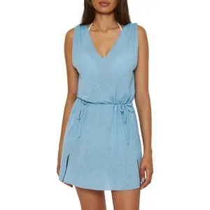 BCA BY REBECCA VIRTUE Holly Slub Cover-up Dress Coastline