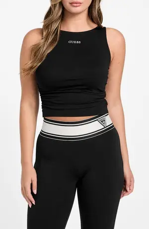 Guess Ruched Crop Tank