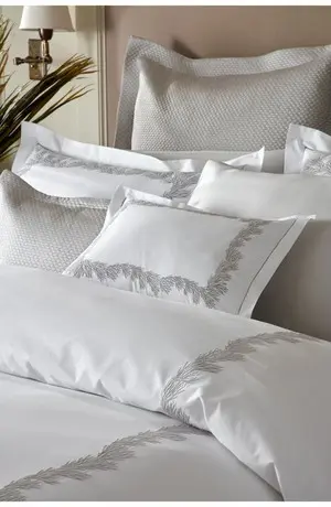 MATOUK Atoll Duvet Cover - Alabaster