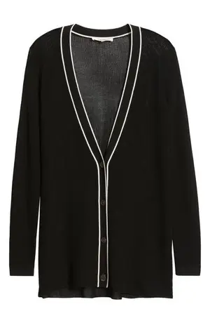 FRAME The Varsity Tipped Cardigan