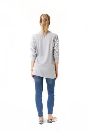 ACCOUCHEE Long Sleeve Maternity/nursing Knit Top